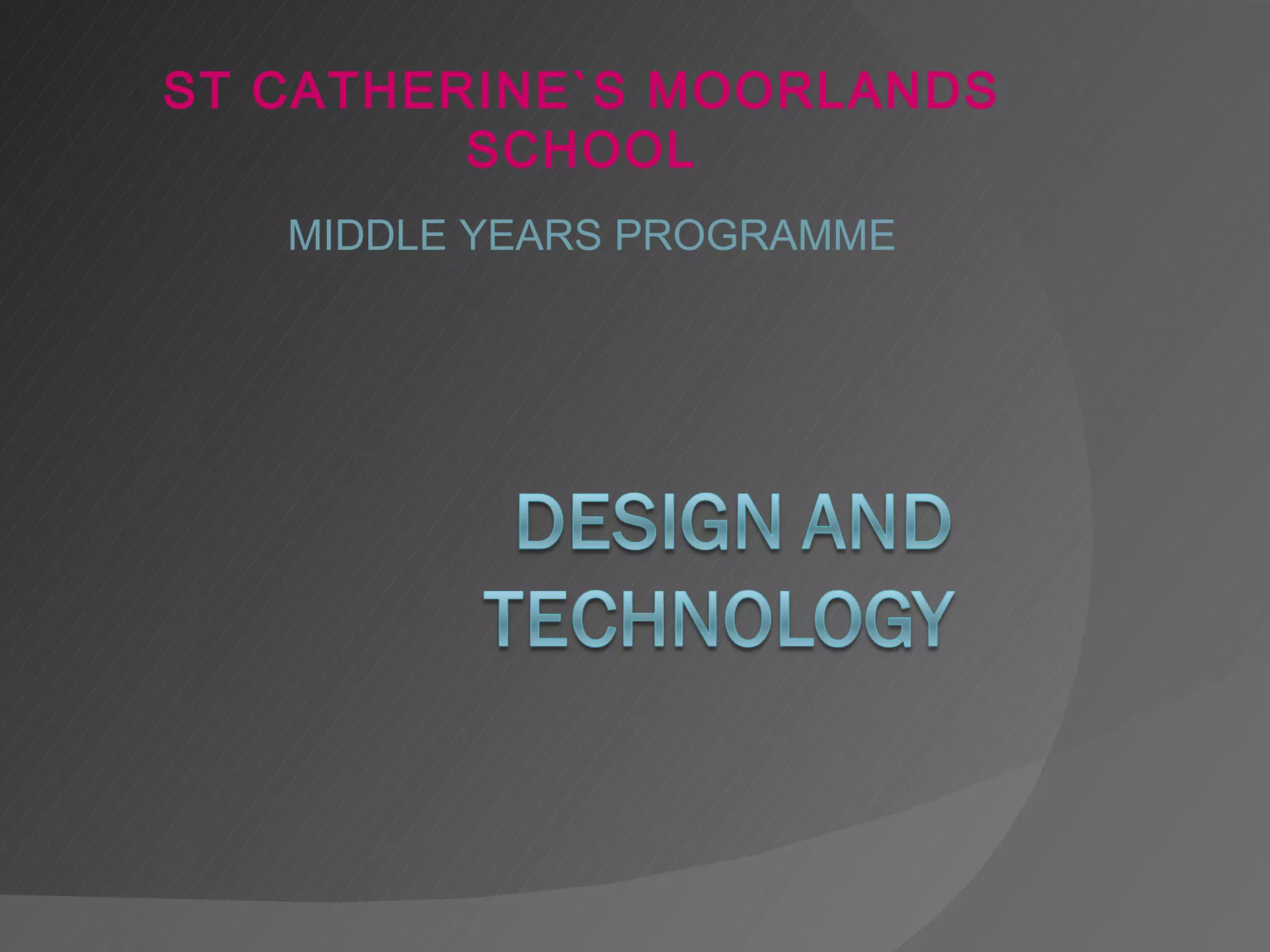 The MYP design cycle | PPT