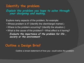 The MYP design cycle | PPT