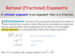 ppt L 7.3 Rational Exponents (1).pdf PowerPoint | PDF