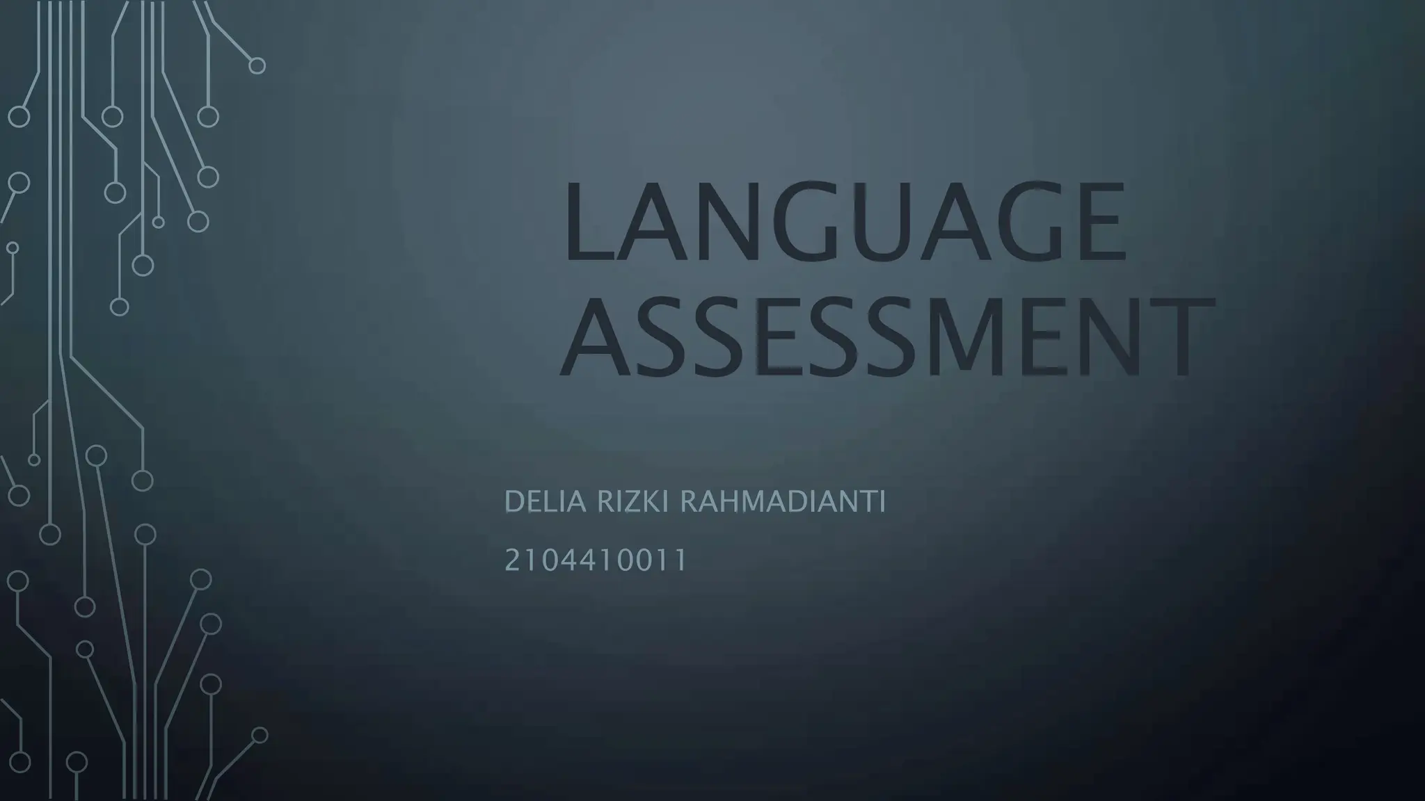 Languange assessment principles and classroom practices | PPT