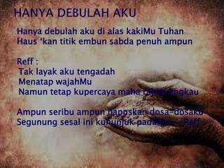 Ppt lagu prapaskah | PPTX