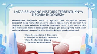 ppt lahirnya negara indonesia & cinta tanah air | PPTX