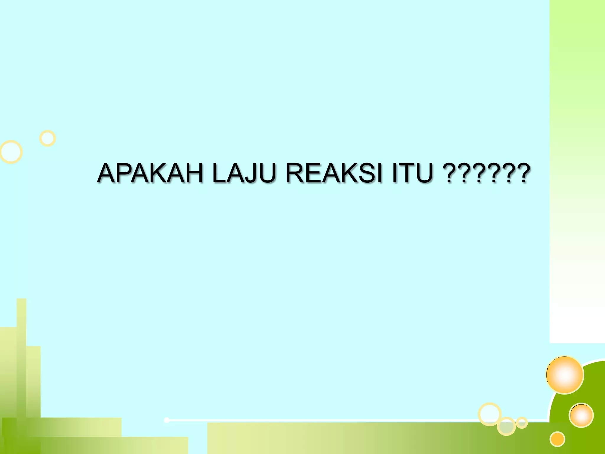 Ppt laju reaksi | PPT