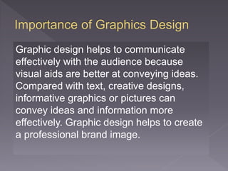 Graphic Designing PPT | PPT