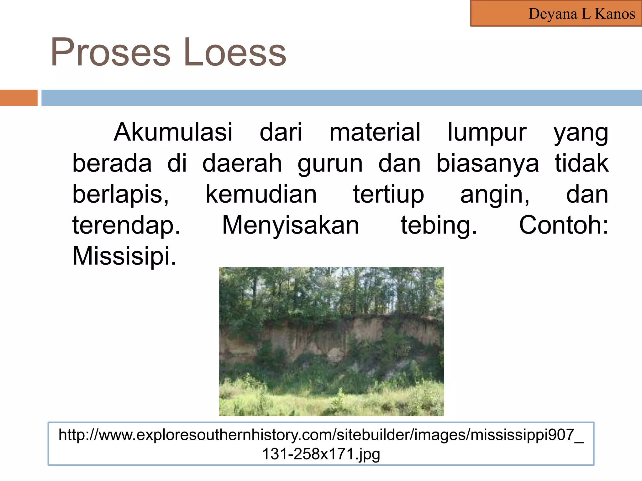 Ppt landform oleh angin (kelompok 6) revisi | PPT