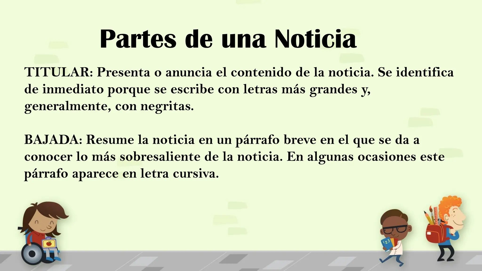 PPT LA NOTICIA_CLASE 1 2DO BÁSICO LENGUAJE | PPT