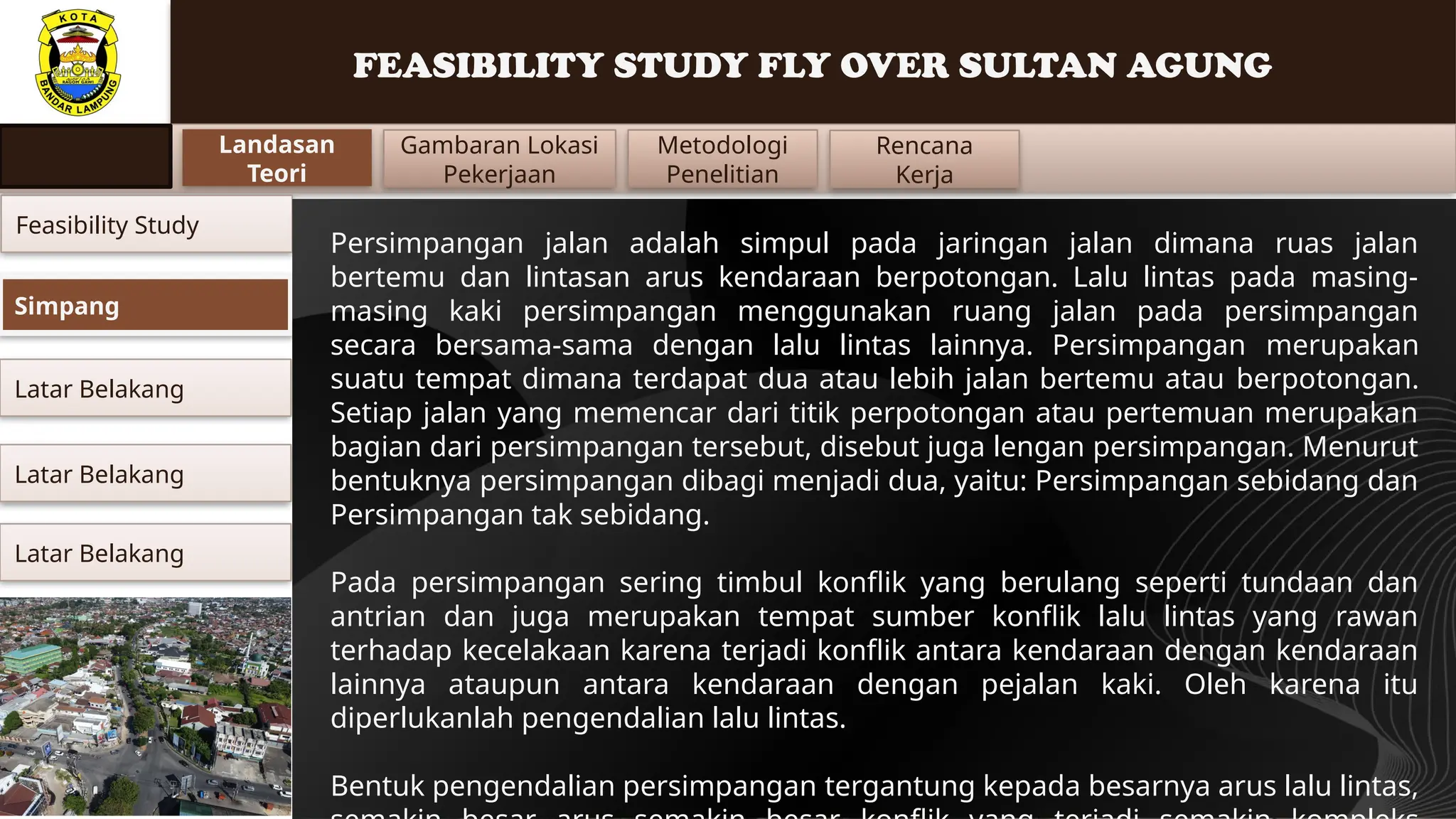 PPT_LAPORAN PENDAHULUAN FEASIBILITY STUDY FLY OVER.pptx