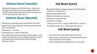 lapisan bumi datar yang menjulur kemubi itu | PPTX