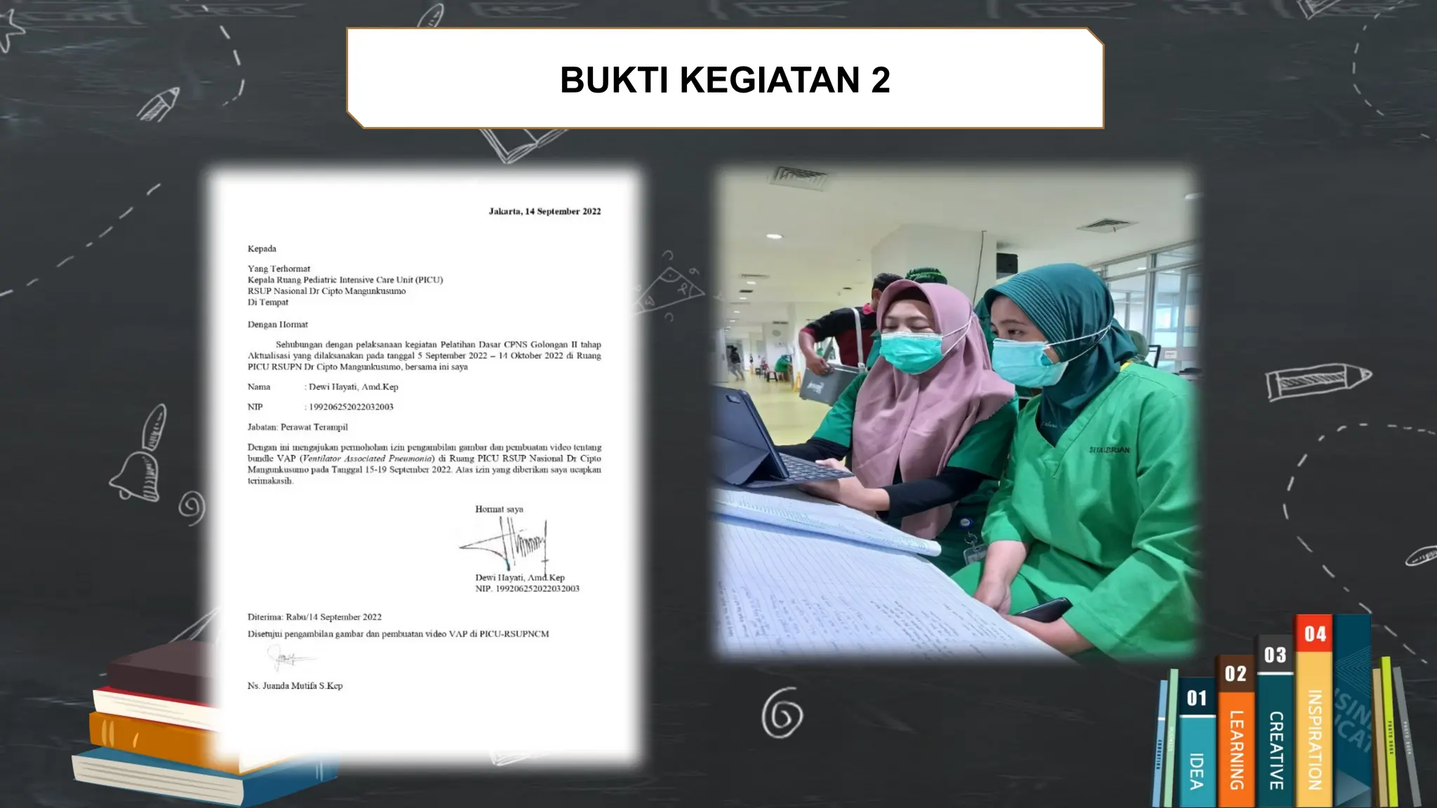ppt laporan aktualisasi cpns kemenkes perawar | PPTX