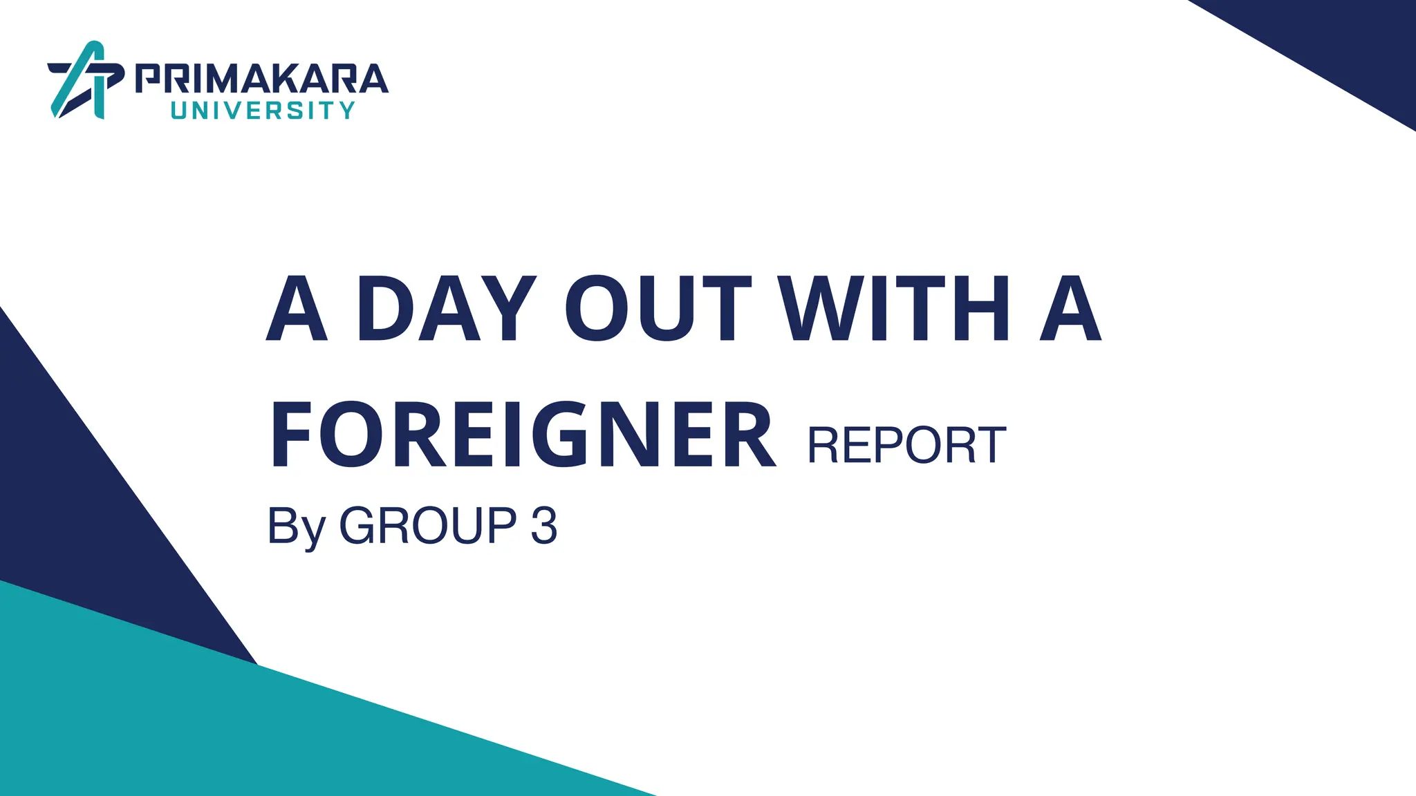 Learning English by Project Based Learning: Make Friend with A ...