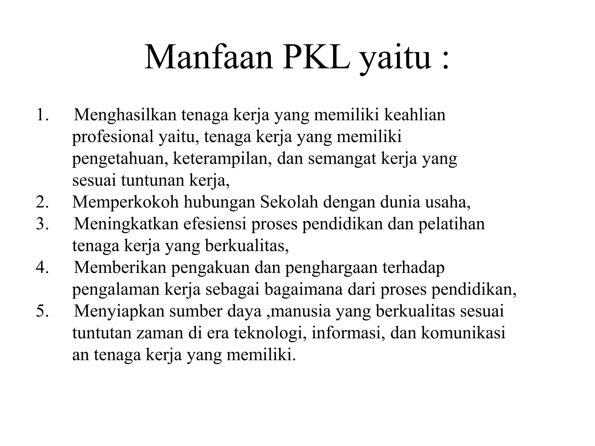PPT Laporan Sidang PKL Sekolah Menengah Kejuruan | PPTX