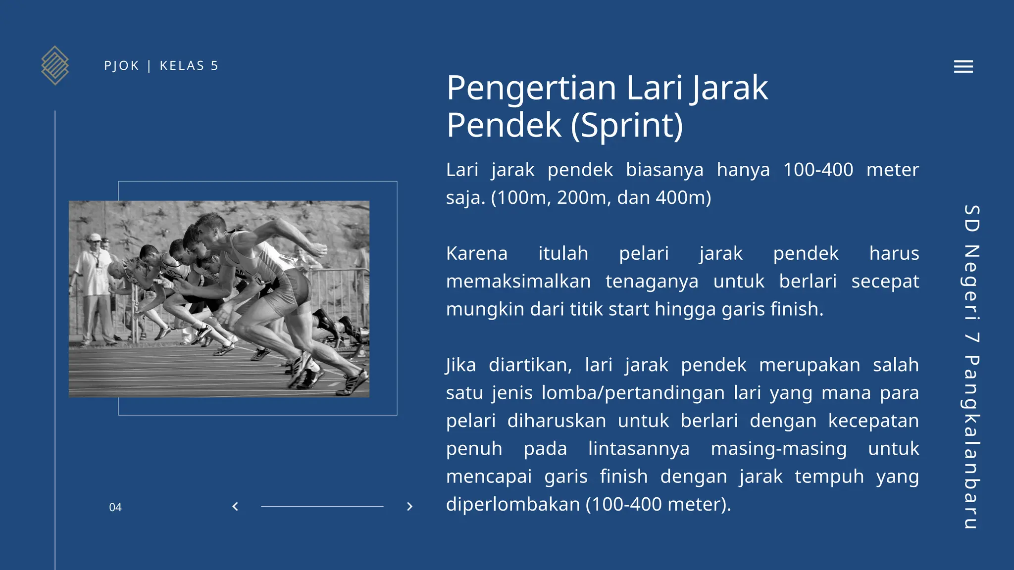 PPT materi pjok ( LARI JARAK PENDEK.pptx