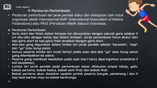 PPT LARI JARAK PENDEK KELAS 8 Atletik.pptx