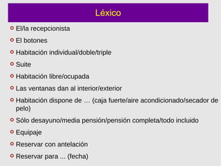 Ppt laurence reservar una habitacion | PPT