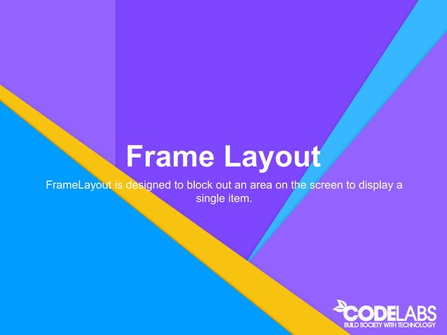 Basic Android Layout | PPT
