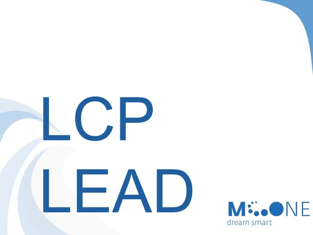 LEAD LCP Summit | PPT