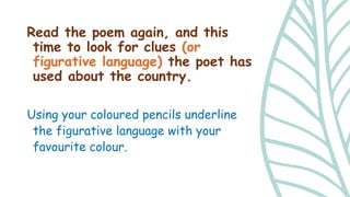 Dancing Poinciana, Figurative Languages | PPTX