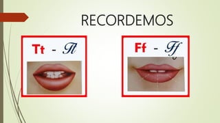 Ppt lectura de silabas y palabras t y f clase 2 | PPTX