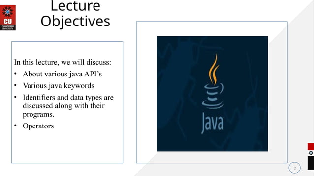 Ppt Lecture 12 Java Basics Jvm Literals Pptx