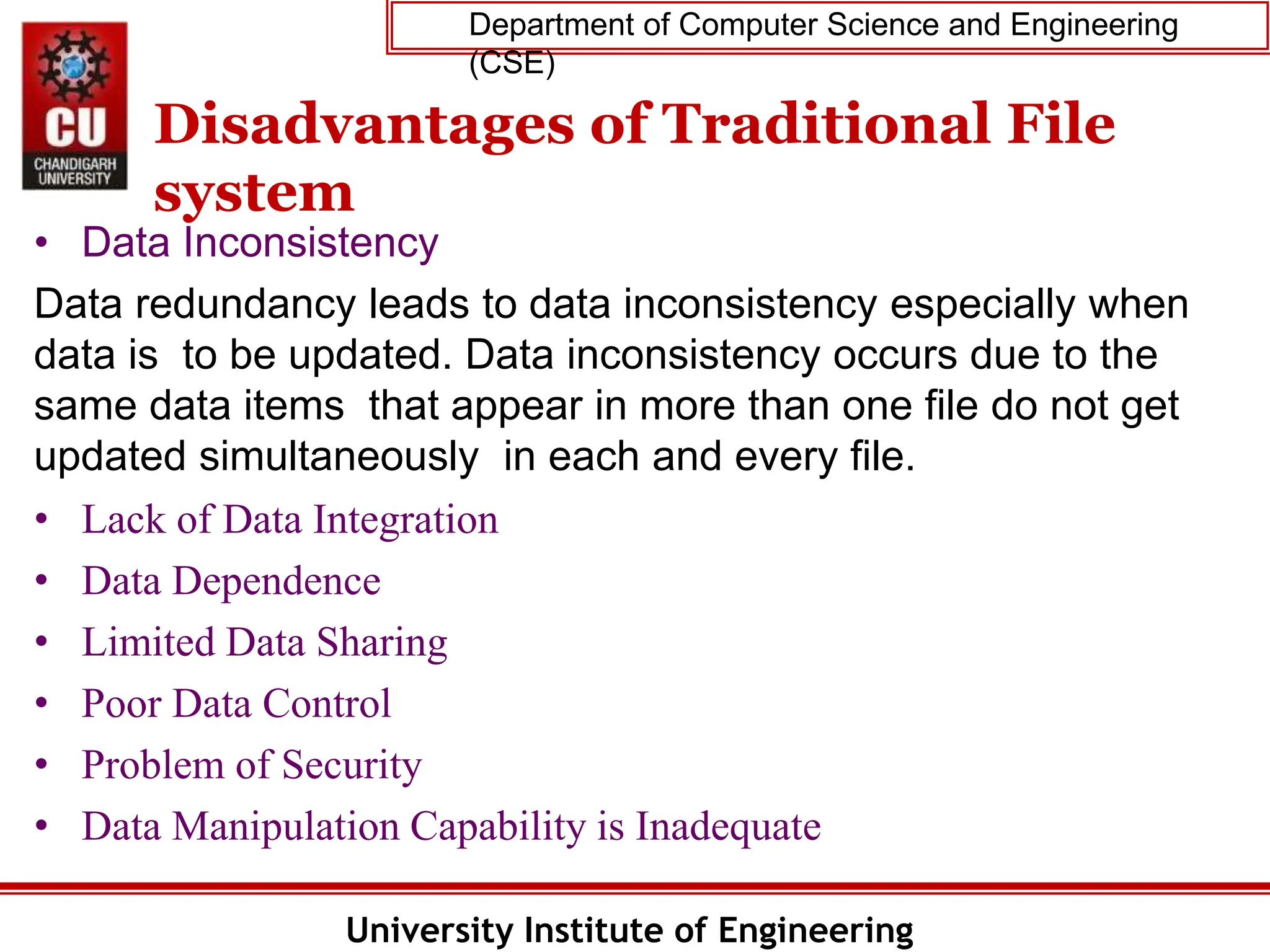 Ppt Lecture 11 And 12database Concepts And Database System Architecture 1pptx