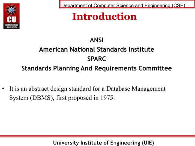 Ppt Lecture 1 1 And 1 2 Database Concepts And Database System Architecture 1 Pptx