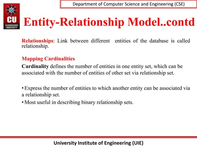 Ppt Lecture 1 1 And 1 2 Database Concepts And Database System Architecture 1 Pptx