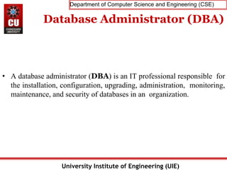 PPT Lecture 1.3 Database System Administrator.pptx