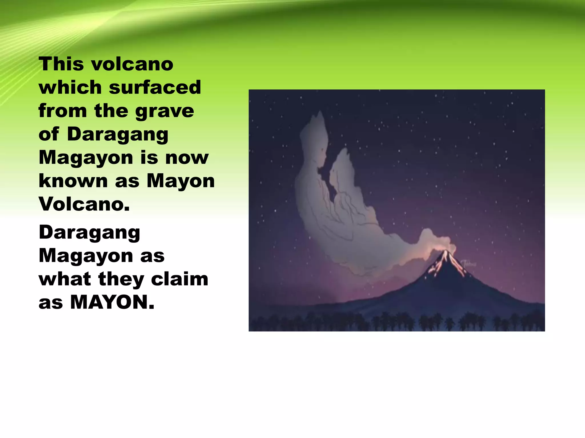 Ppt Legend of Mayon Volcano | PPTX