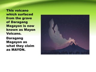 Ppt Legend of Mayon Volcano | PPTX