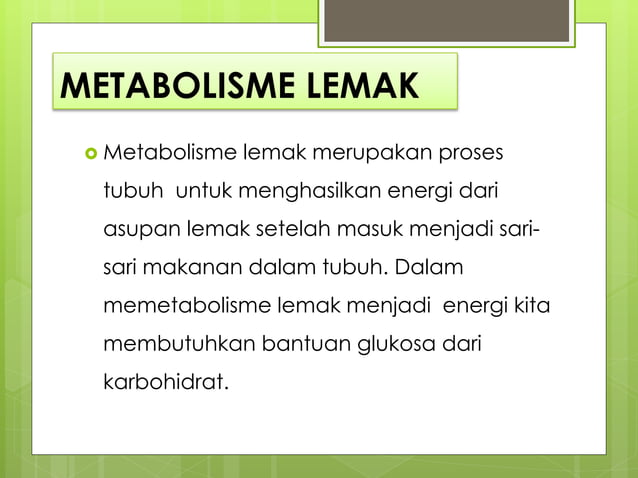 Ppt lemak | PPTX