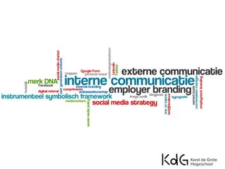 Les 1 Concept communicatie en ontwerp communicatieplan | PDF