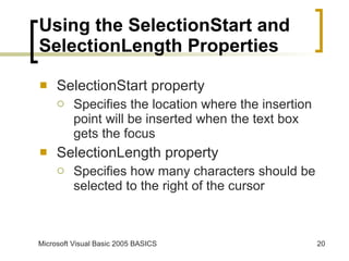 Ppt lesson 07 | PPT | Programming Languages | Computing