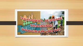 National Services Training Program-CWTS. | PPTX