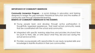 National Services Training Program-CWTS. | PPT