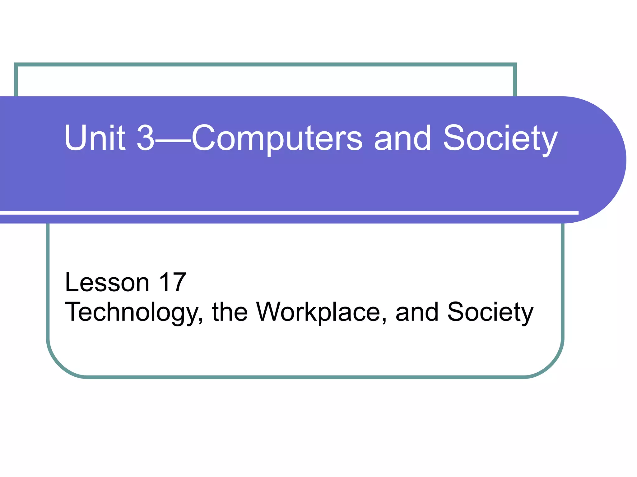 Ppt lesson 17 | PPT