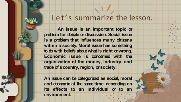 ppt lesson 3 social moral economic issues.pptx | Debated Sensitive ...