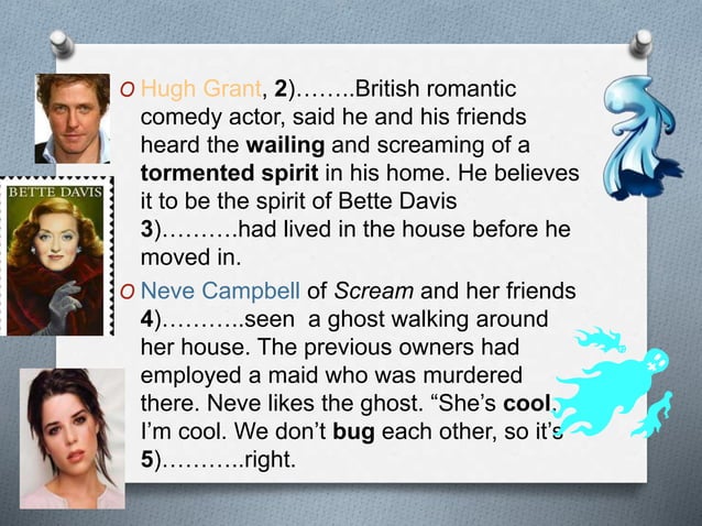 mysteries, past perfect, supernatural beings. | PPTX | Paranormal ...