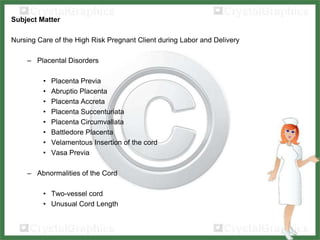 CLINICAL TECHING PLAN | PPTX