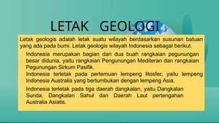 PPT LETAK DAN POSISI STRATEGIS GEOGRAFI INDONESIA | PPTX