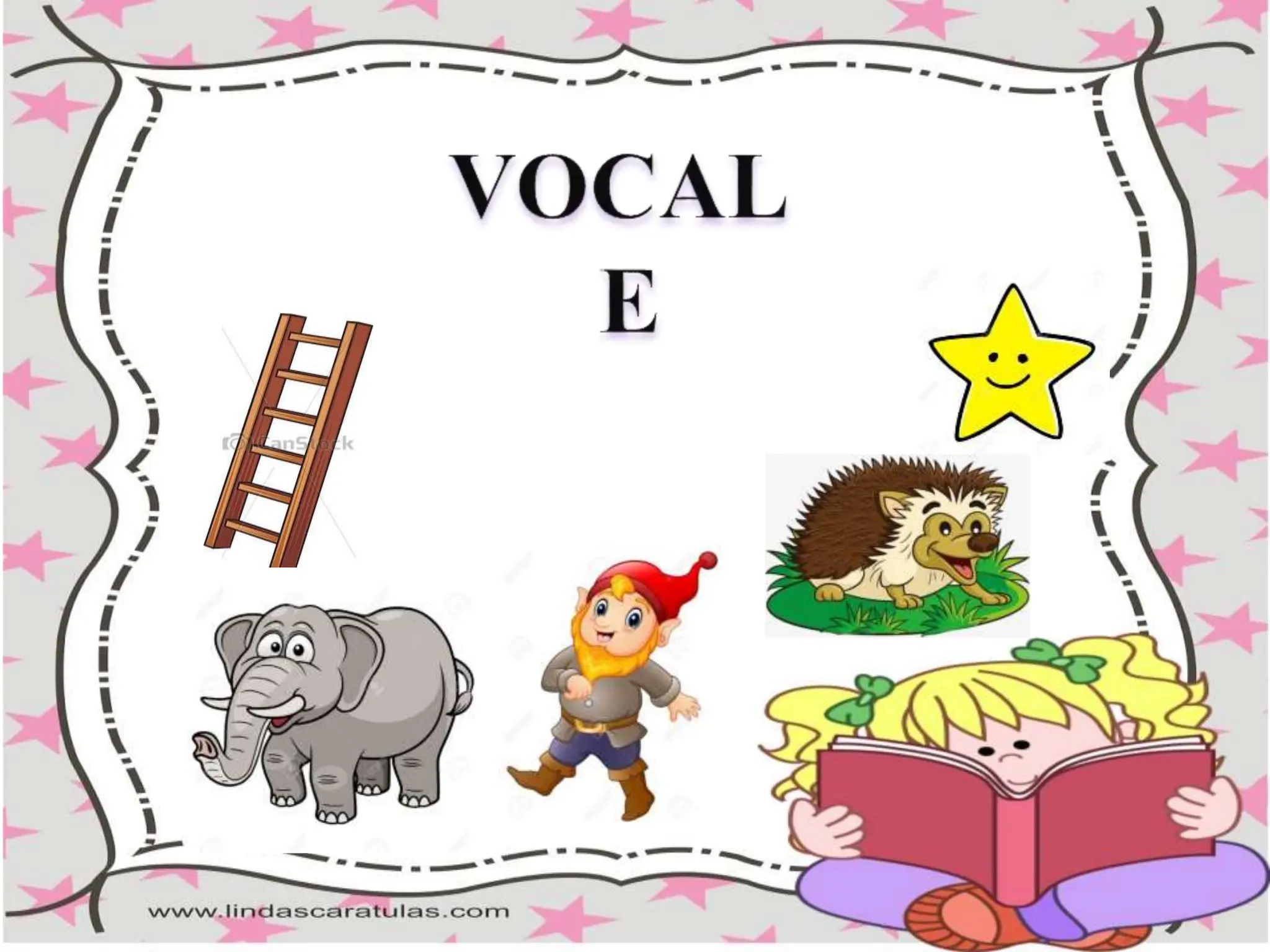 ppt vocal e para niños aprender vocal e | PPTX