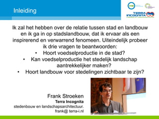 Ppt leven duurzame stad rpt lr | PPT | Free Download