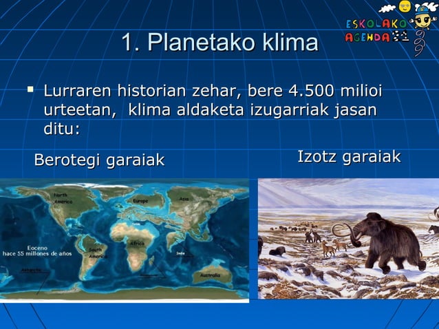 Ppt lh aldaketa klimatikoa | PPT