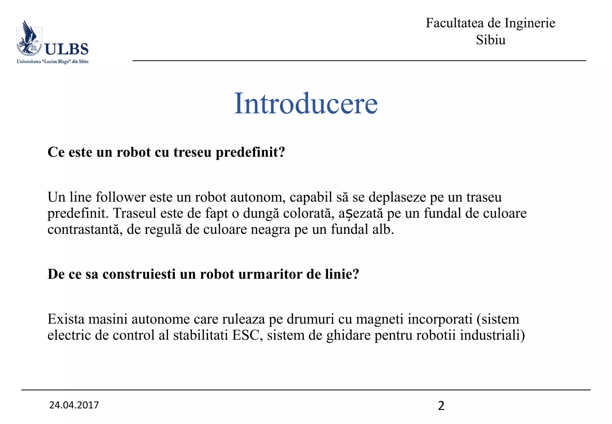 Line Follower Robot | PPT