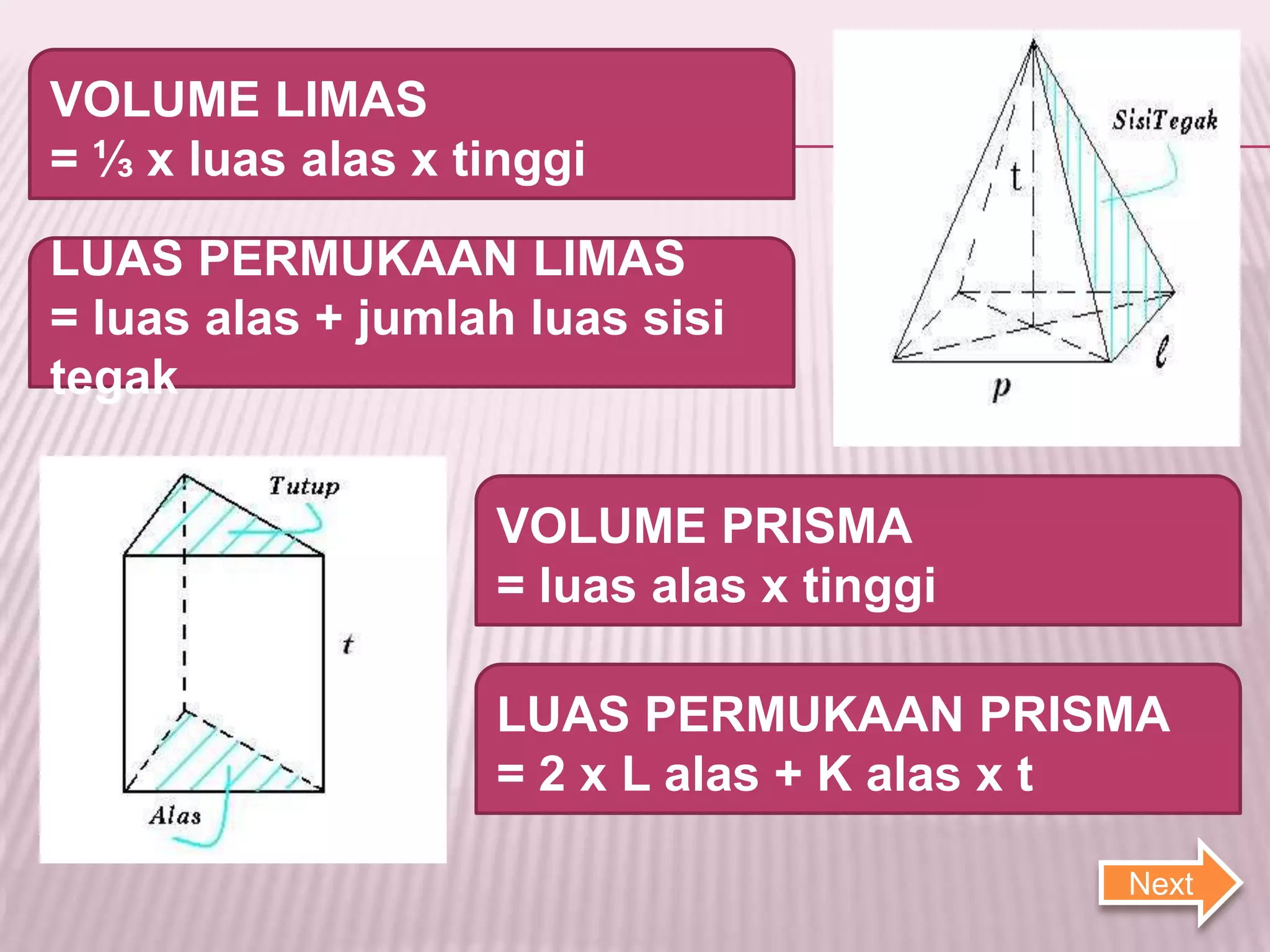 powerpoint tentang limas dan prisma | PPTX