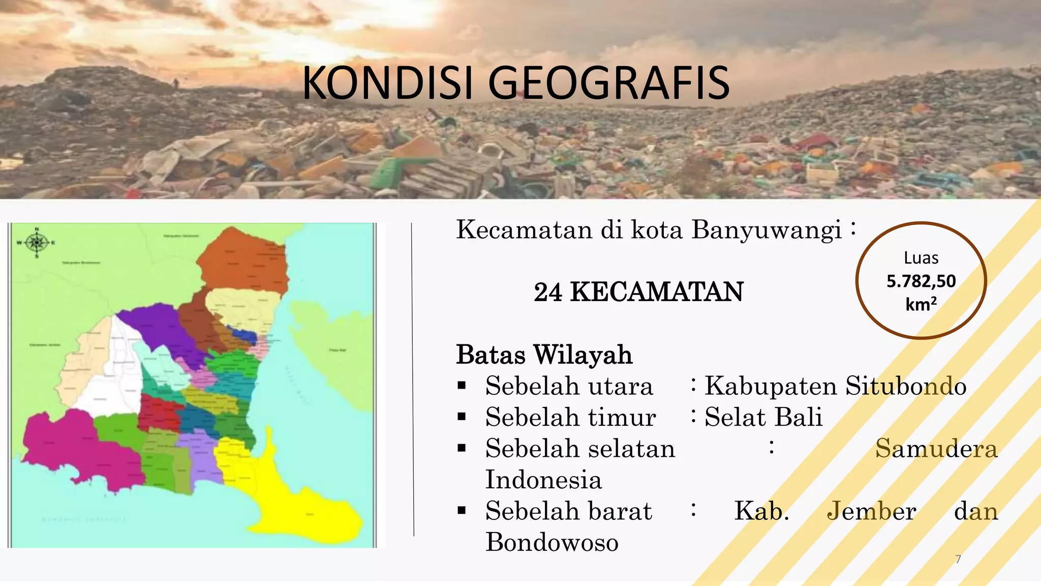 Tugas design pengelolaan limbah padat banyuwangi | PPTX