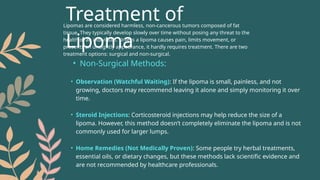 PPT lipoma for your skin health with mediend | PPT