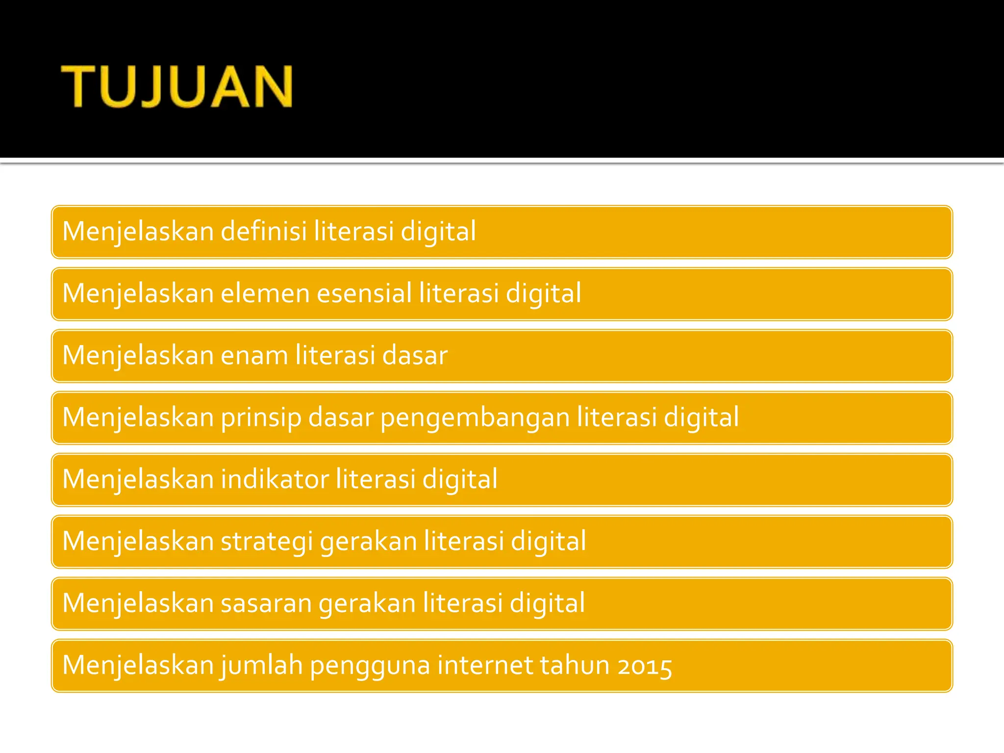 PEMANFAATAN LITERASI DIGITAL DI ERA PERKEMBANGAN TEKNOLOGI | PPTX