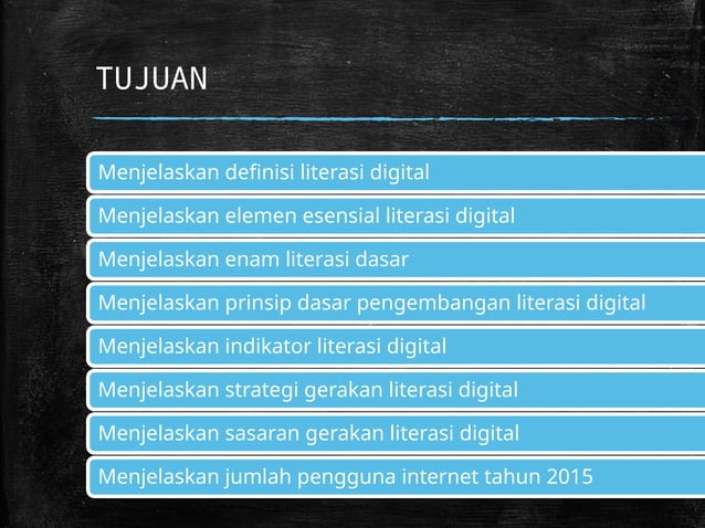 literasi digital sebagai kecakapan hidup | PPTX