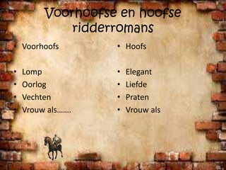 P pt literatuurgeschiedenis middeleeuwen en gouden eeuw | PPTX ...