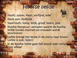 P pt literatuurgeschiedenis middeleeuwen en gouden eeuw | PPTX ...